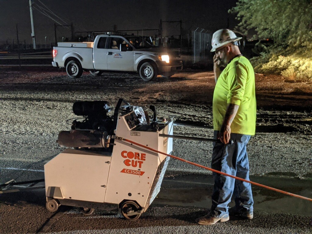 Saw-Cutting | ARIZONA ASPHALT REPAIR