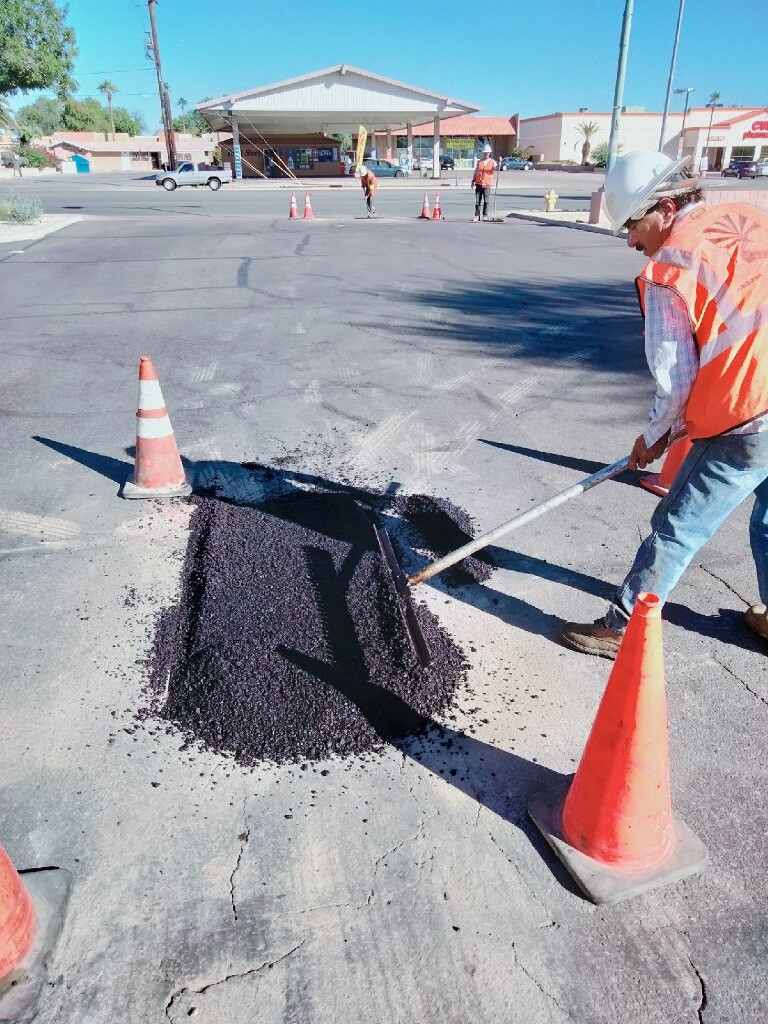 Speed Bumps | ARIZONA ASPHALT REPAIR